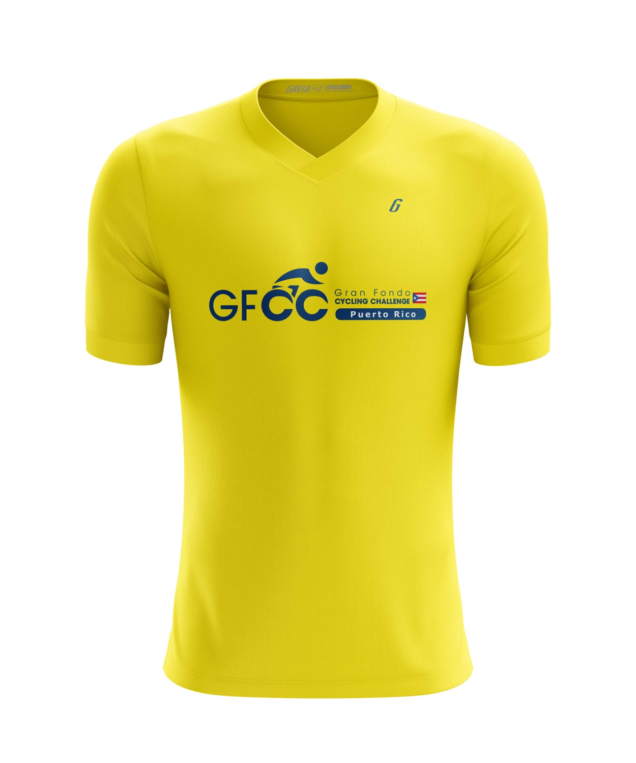 GFCCPR T-Shirts - Yellow – Gran Fondo Puerto Rico Cycling Challenge